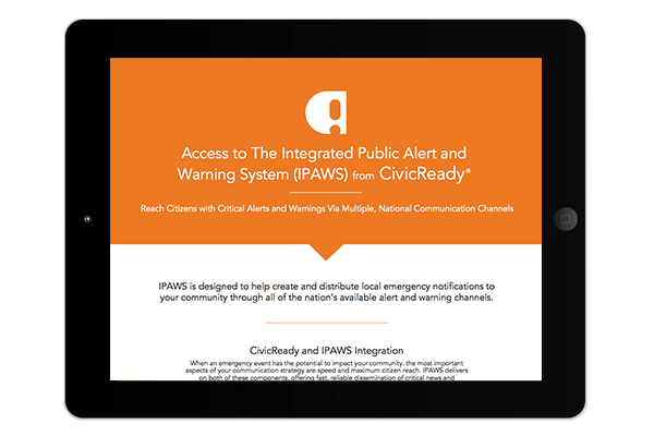 IPAWS: Providing Maximum Resident Reach During an Emergency